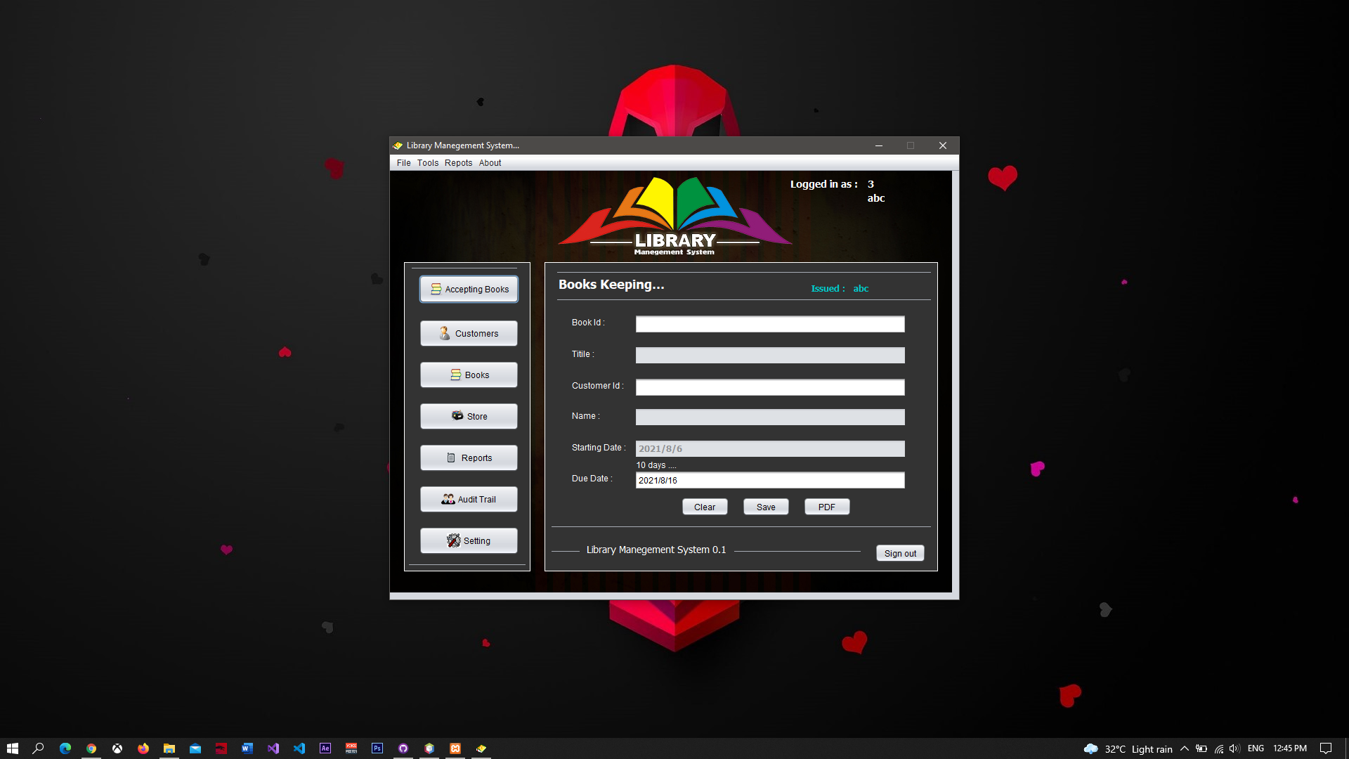 GitHub - ThamiduAnjana/Java-Library-Management-System: Java Library Management System