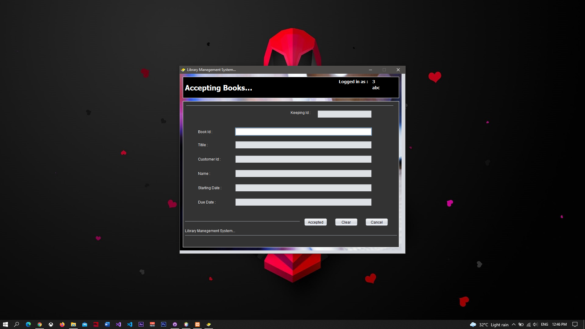 GitHub - ThamiduAnjana/Java-Library-Management-System: Java Library ...