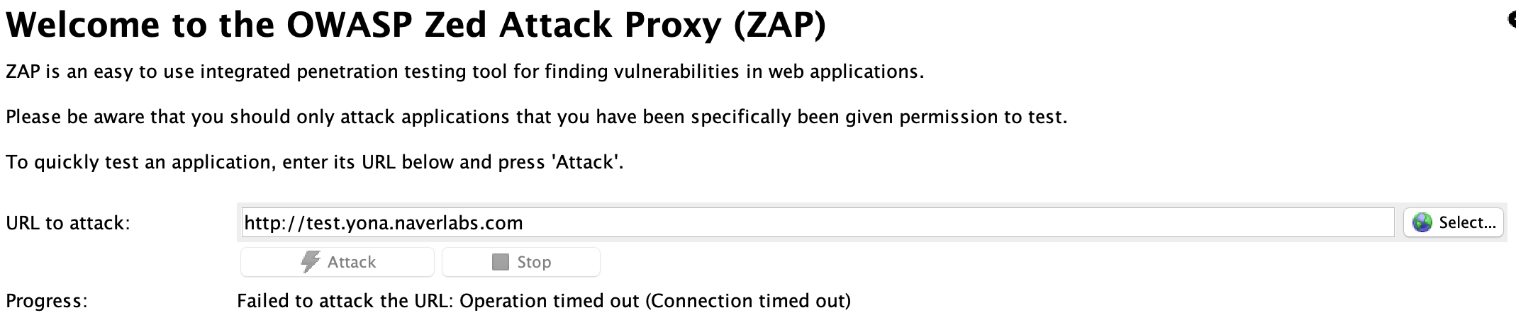Attack button disabled when try to attack target returns 'timeout' · Issue #5131 · zaproxy ...