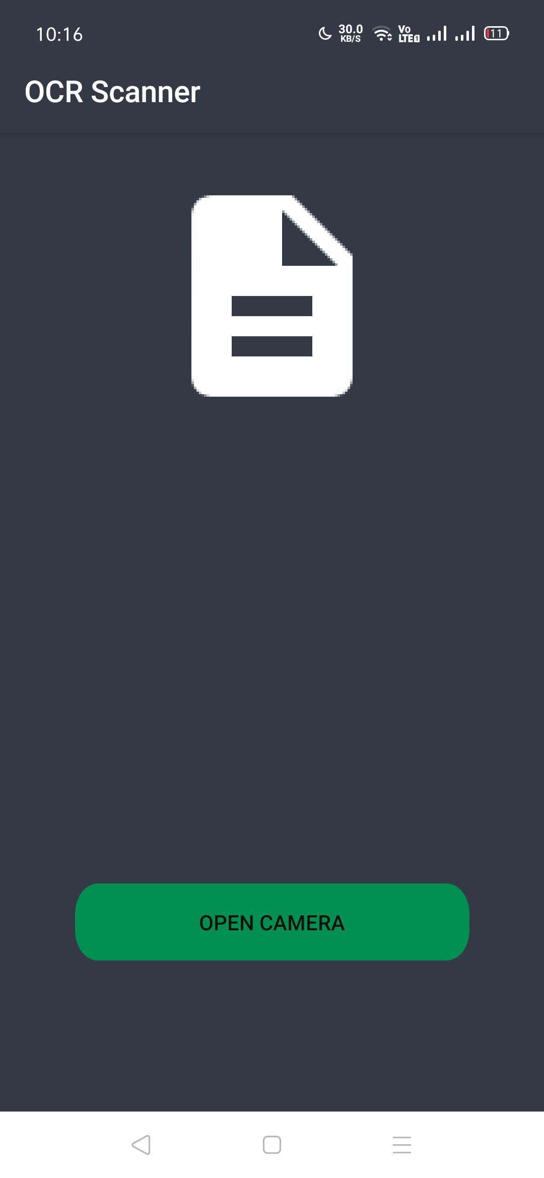 GitHub - rhutikcodes/OCRScanner