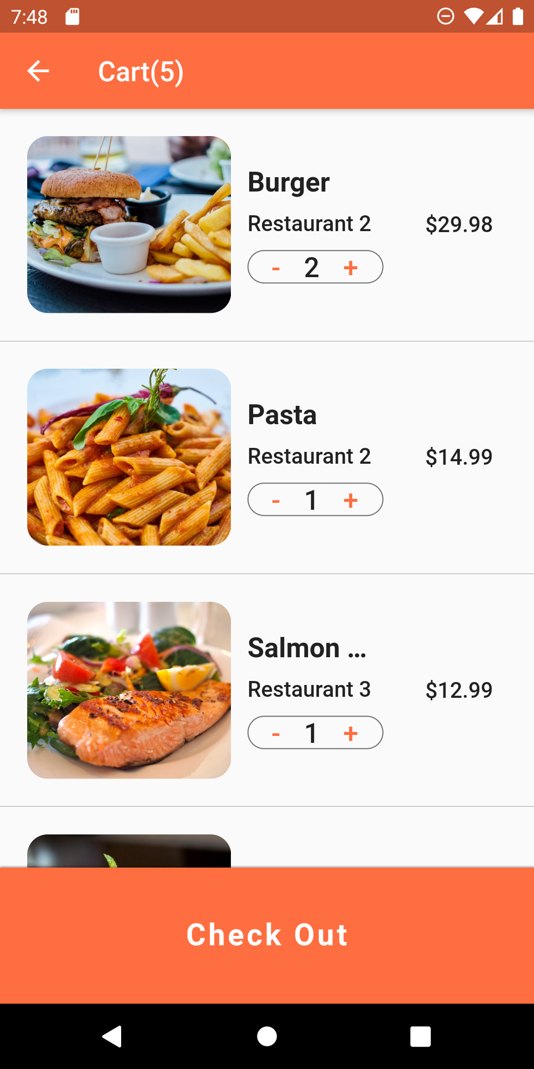 GitHub - rhutikcodes/Food-Delivery-App-UI: Food Delivery App UI kit flutter