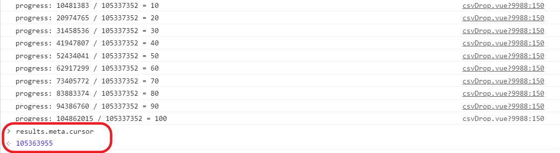 meta.cursor value is incorrect if you use parser.pause() and parser.resume() · Issue #321 ...