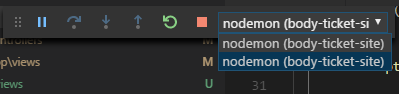 Node.js Debug using nodemon weird behavior · Issue #55064 · microsoft/vscode · GitHub