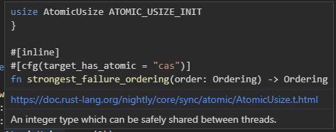 AtomicUsize doesn't appear on std::sync::atomic::| · Issue #548 · rust-lang/vscode-rust · GitHub
