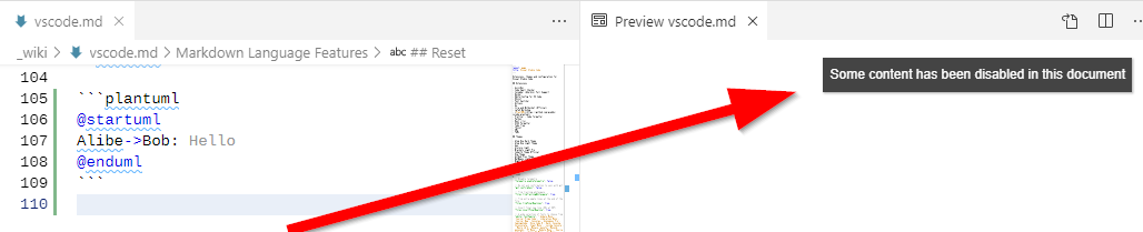 Markdown preview unable to render using Strict security setting · Issue #258 · qjebbs/vscode ...