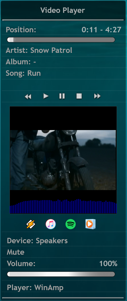 GitHub - Judian81/Rainmeter-Video: this comes with a music player from rainmeter. so when music ...
