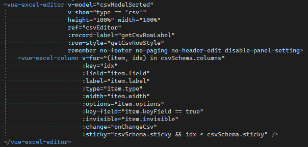 Select Type Error · Issue 83 · Cscan Vue Excel Editor · Github