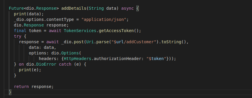 Null response, when variable used in URL · Issue #777 · cfug/dio · GitHub
