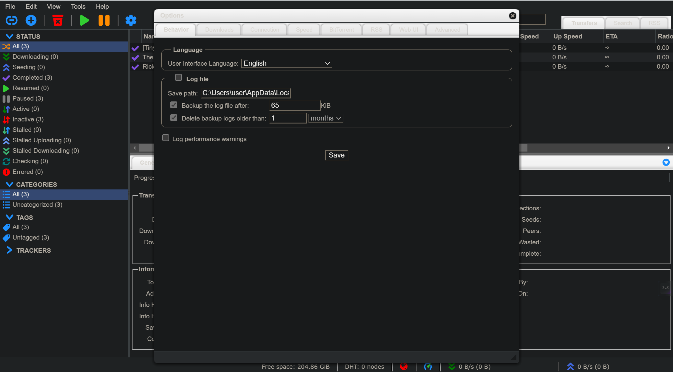 [Broken Website] qBittorrent WEB UI · Issue #11857 · darkreader/darkreader · GitHub