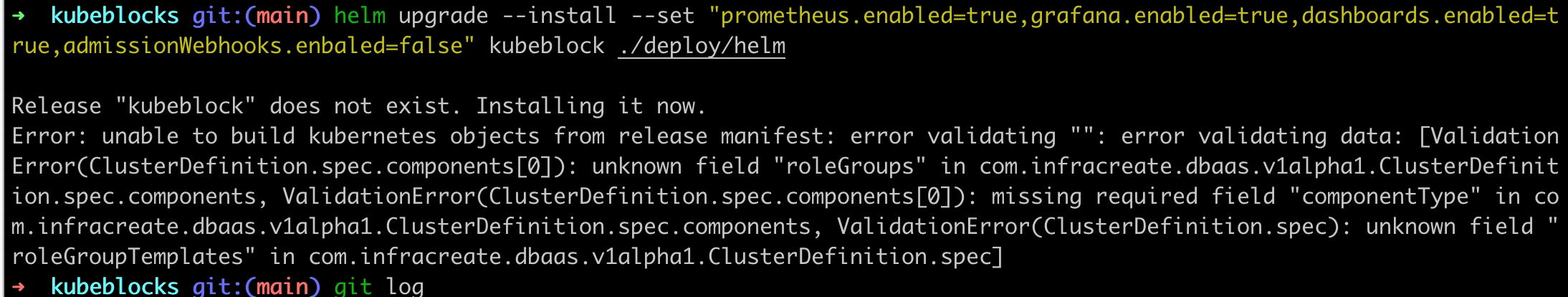 [BUG] cr in helm is not consistent with crd after consensus merged in · Issue #364 · apecloud ...