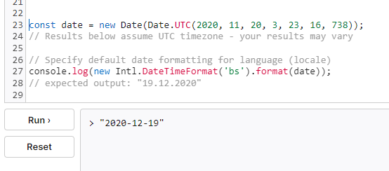 Intl Datetimeformat For Bs Locale Does Not Respect Local Culture · Issue 3886 · Formatjs