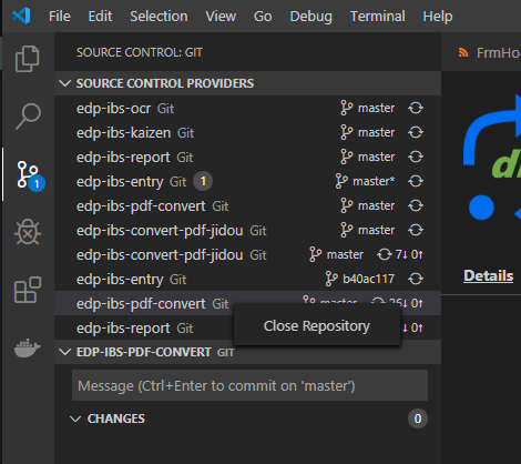 right-click in SourceControl/RepositoryName has option to `Open in Terminal` · Issue #97059 ...