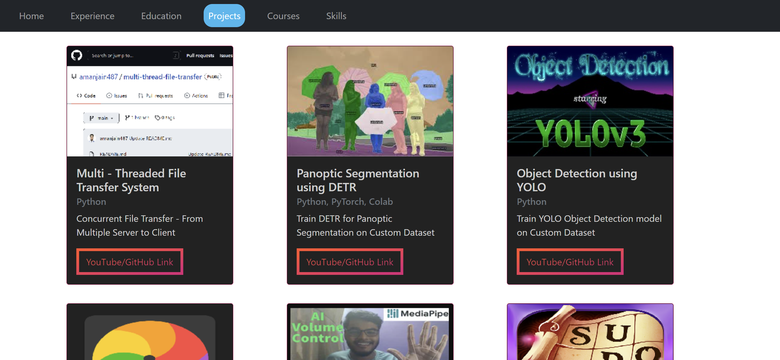GitHub - amanjain487/angular-portfolio