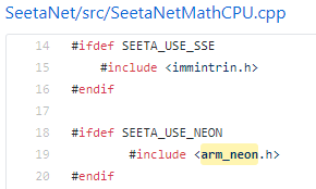 树莓派编译找不到immintrin.h · Issue #60 · seetafaceengine/SeetaFace2 · GitHub