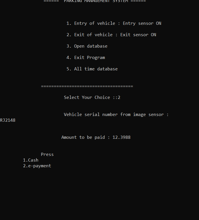 GitHub - jpvaishnav/Vehicle-Parking-Management-System: Automated system ...