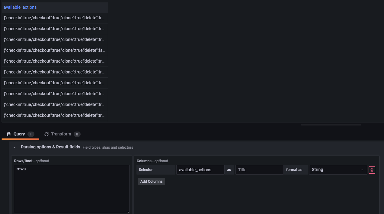 Rest Api · Grafana Grafana Infinity Datasource · Discussion 684 · Github