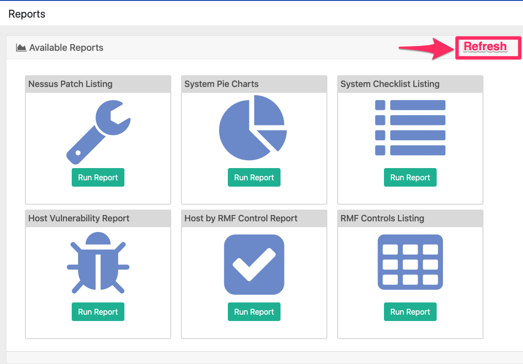 [FEATURE] Add a way to refresh (or reload) the report data for one or all reports · Issue #170 ...