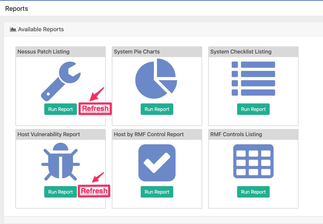 [FEATURE] Add a way to refresh (or reload) the report data for one or ...