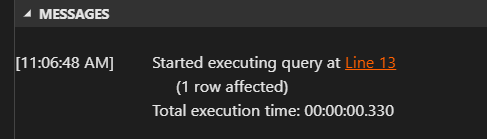 SELECT statement result no longer shows count of returned rows in results · Issue #1462 ...