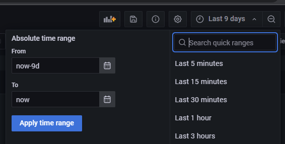 Localise dashboard Time Range Picker · Issue #58888 · grafana/grafana · GitHub