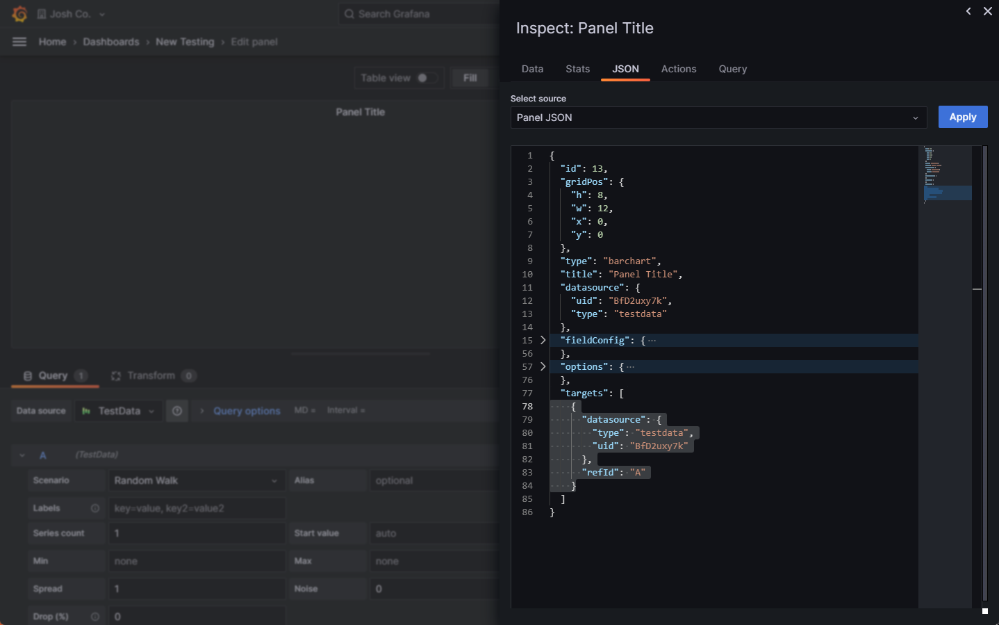 PanelEdit: Default data source query editor is shown when data source is missing · Issue #60093 ...