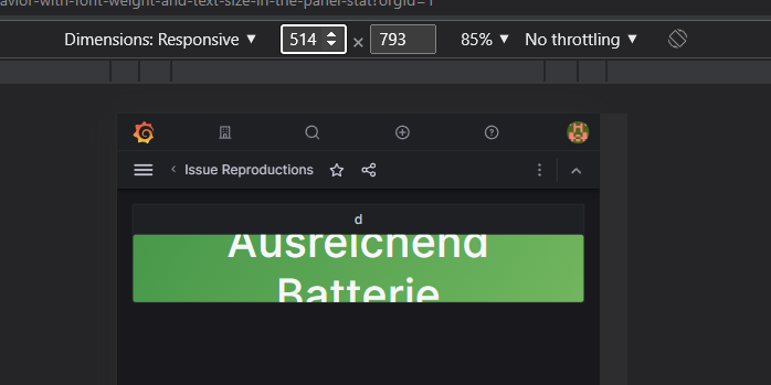 Stat panel incorrectly measures text causing it to clip · Issue #59766 · grafana/grafana · GitHub