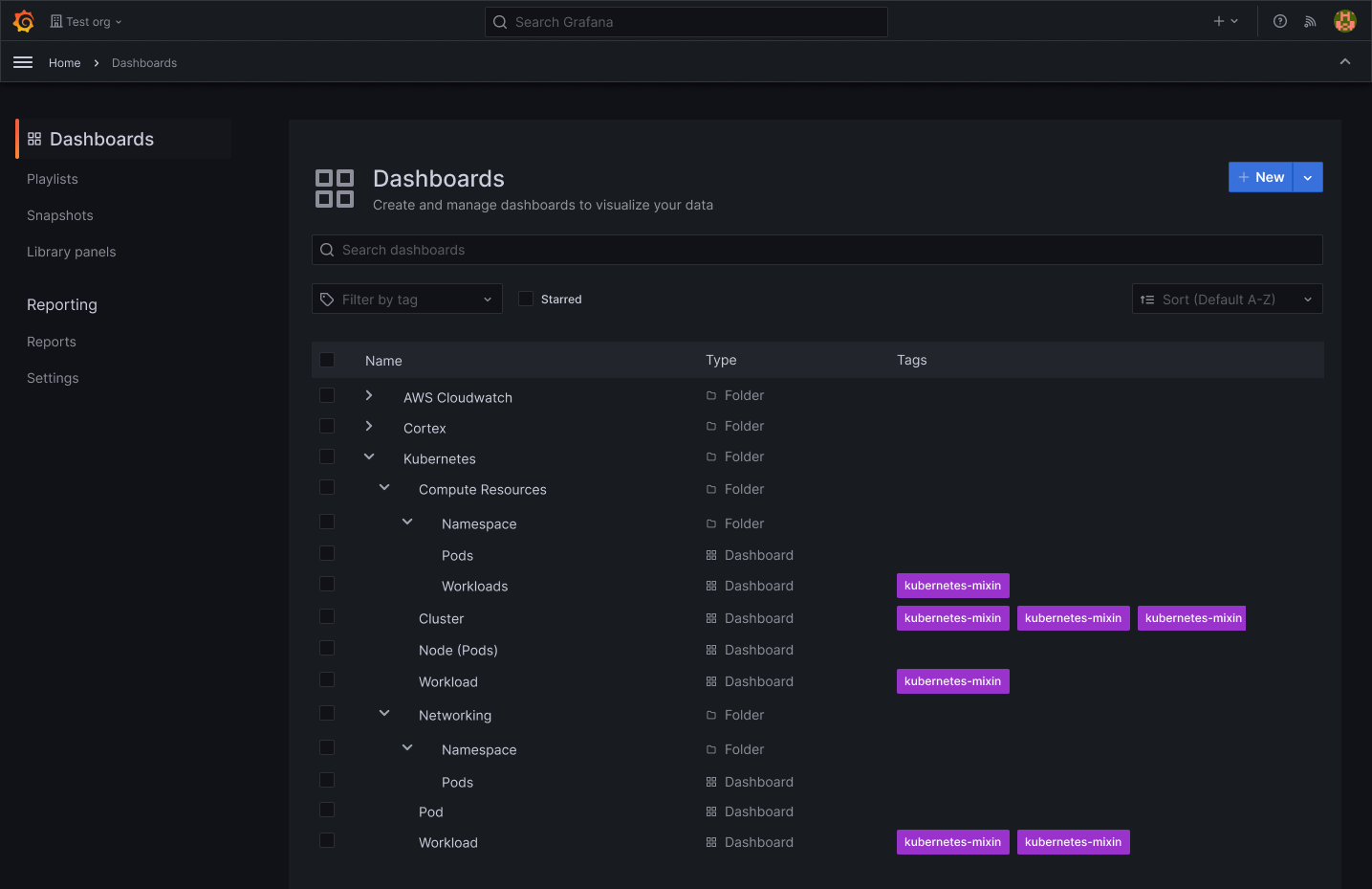 Nestedfolders New Browse Dashboards · Issue 65604 · Grafanagrafana · Github 7919