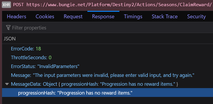 Don't see any icons and rewards can't be claimed. · Issue #6 · joshhunt/season-pass-extension ...