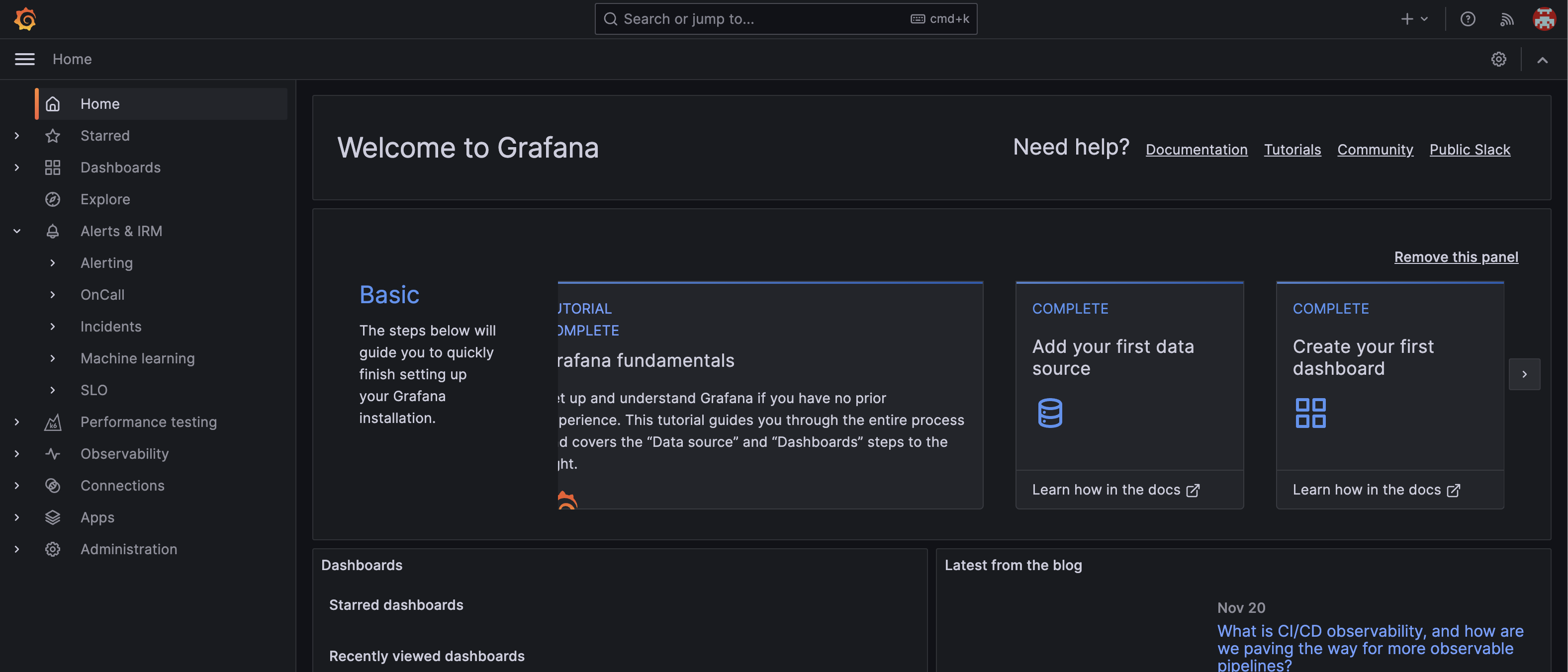 Onboarding Panel Clips Poorly On Narrow Screens · Issue 78451 · Grafanagrafana · Github 