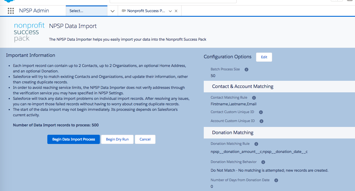 Inconsistent UI when NPSP Data Import page is loaded from Console app · Issue #2926 ...