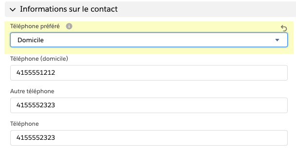 Preferred Phone functionality does not work in languages other than ...