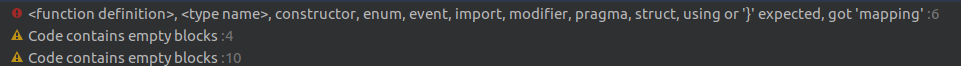 Errors when using interfaces types in mappings variables · Issue #206 · intellij-solidity ...