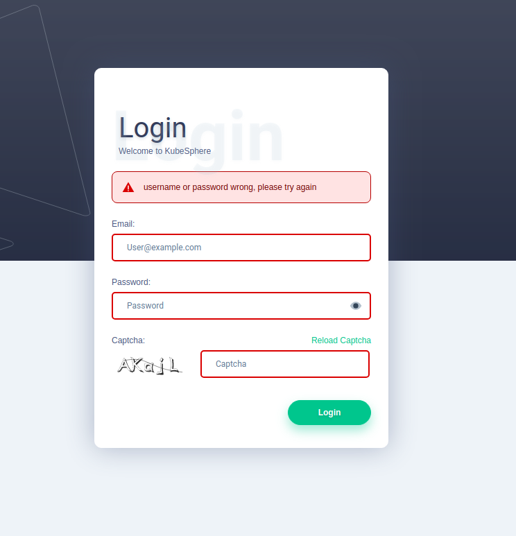 Unable to login to demo environment · Issue #1668 · kubesphere ...