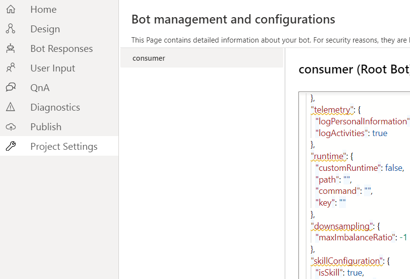 how to export and connect to a skill from consumer bot/documentation not updated · Issue #5334 ...