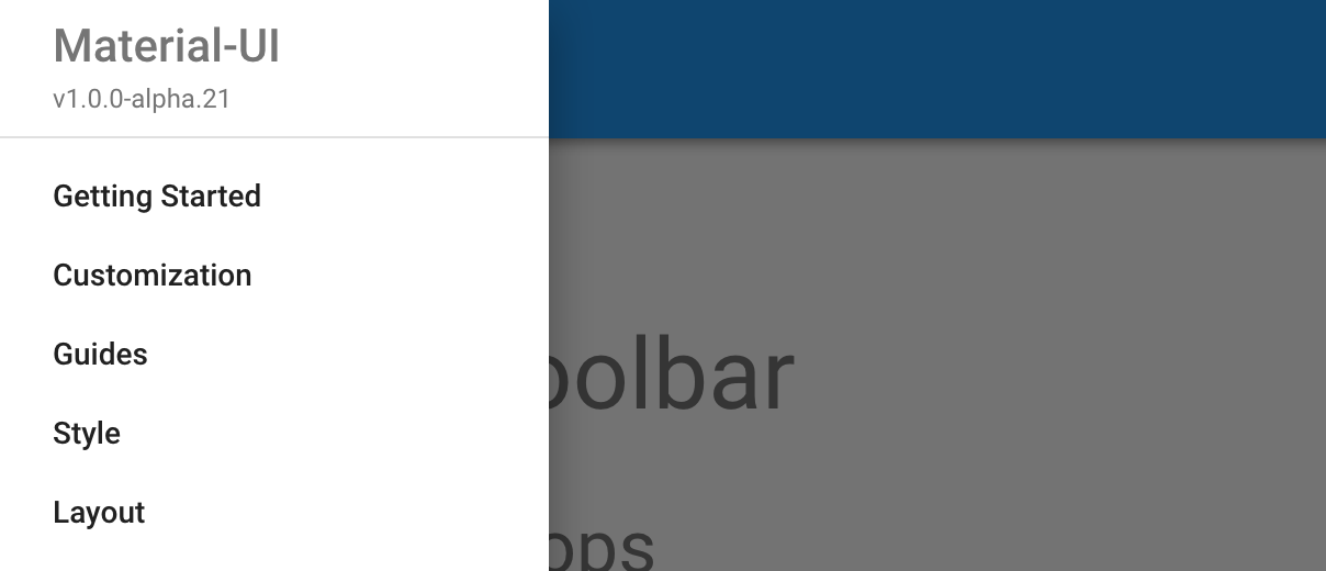 Drawer Issue On New Docs Site · Issue 7376 · Muimaterial Ui · Github