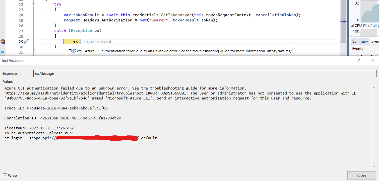 [QUERY] How to test local app using 'DefaultAzureCredential' to call a ...