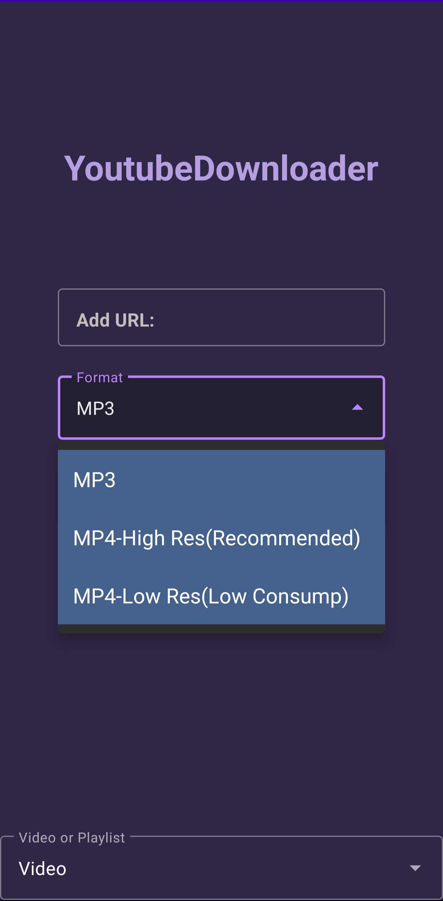 GitHub - daudbaig91/YoutubeDownloader