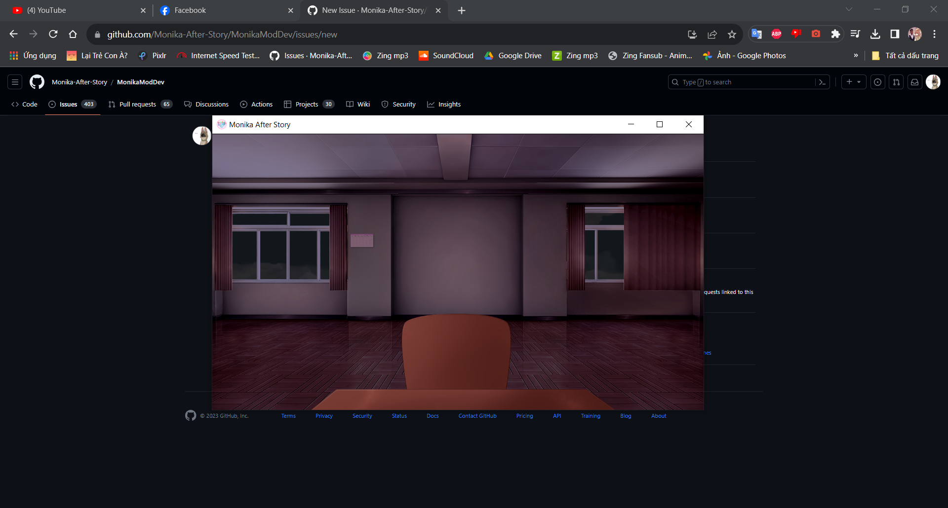 didnt have any decoration after update to the newest release · Issue #10094 · Monika-After-Story ...