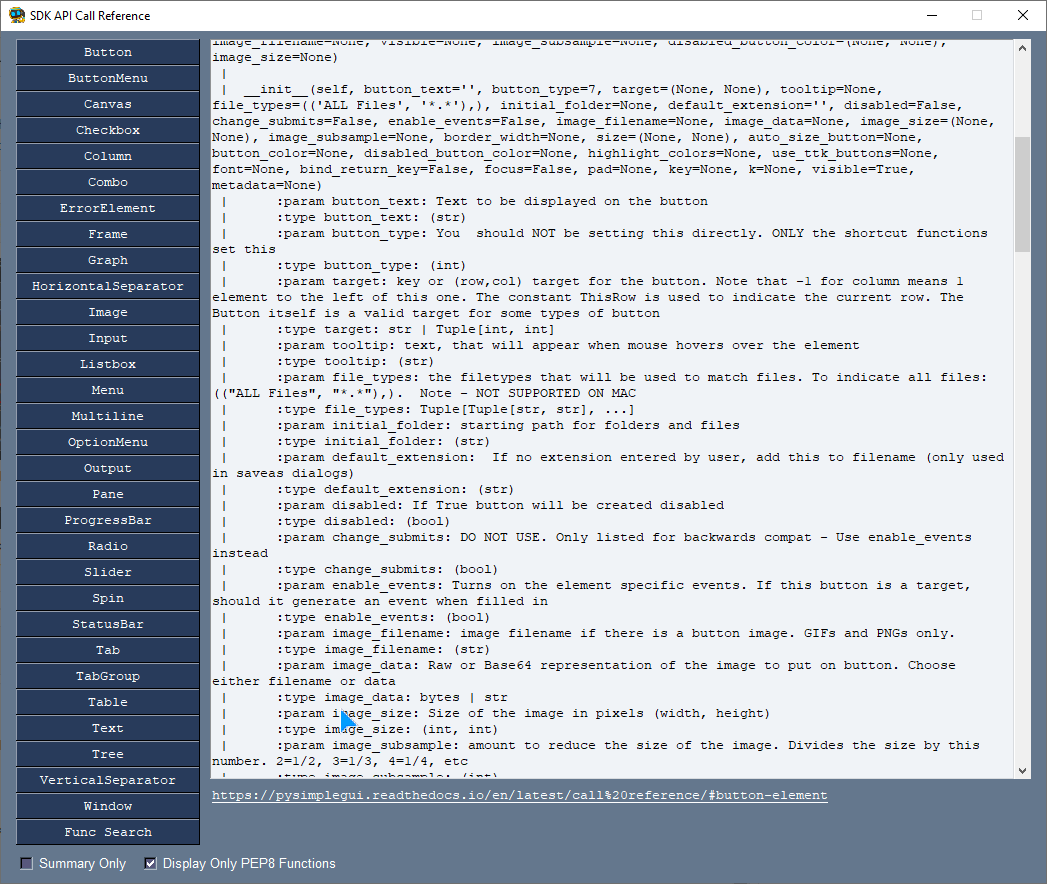 [ Bug] My problem is... list index out of range for sg.Button(button_color=str) or for update ...