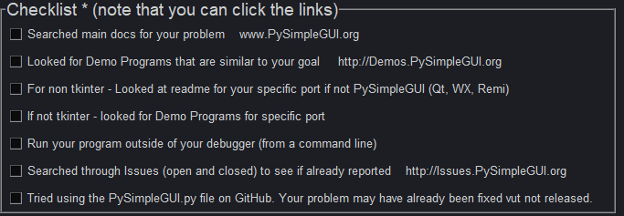 [Question] Auto-gen layouts · Issue #4140 · PySimpleGUI/PySimpleGUI ...