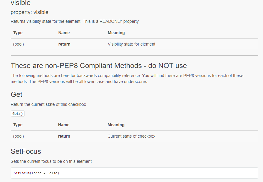 [Help Wanted + Coding Guideline] If you're using methods like window.Read, Popup, FindElement ...