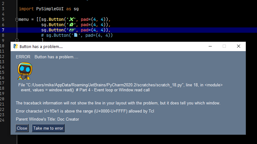 [ Question ] How to use Unicode chars on Buttons · Issue #4357 ...