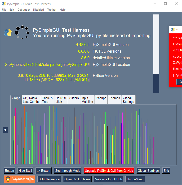 [ Bug] Post Button/option not visible while using sg.main_open_github_issue() · Issue #4334 ...