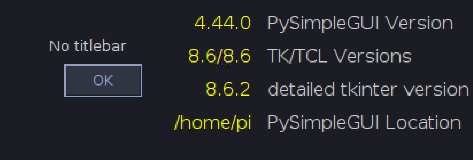 [Bug] No Titlebar broken at some point on the Raspberry Pi · Issue #4421 · PySimpleGUI ...