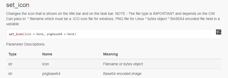 [ Question] How to set Taskbar Icon · Issue #2722 · PySimpleGUI/PySimpleGUI · GitHub