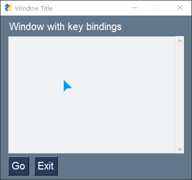 Problem with keyboard events · Issue #2578 · PySimpleGUI/PySimpleGUI · GitHub