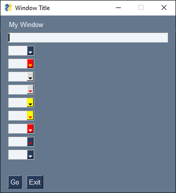 [Enhancement] combobox color - Ability to set the button and arrow ...