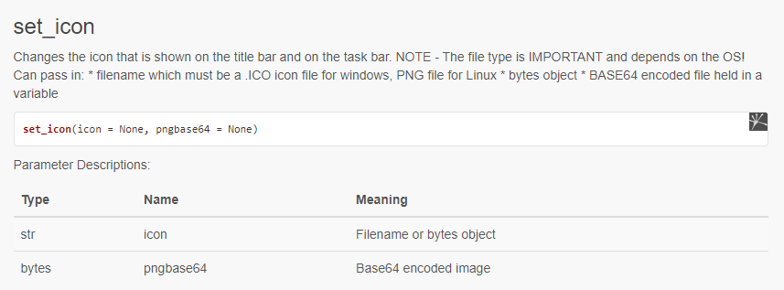 [Bug] Window icon not working on MacOS · Issue #4509 · PySimpleGUI/PySimpleGUI · GitHub