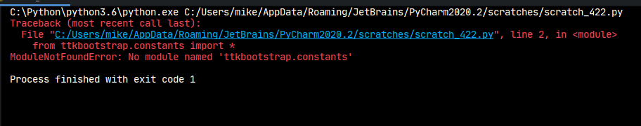 No module named 'ttkbootstrap.constants' · Issue #228 · israel-dryer ...