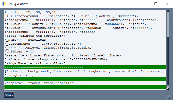 [Question] Can I customize the color scheme of Tree's Scroolbar? · Issue #3999 · PySimpleGUI ...